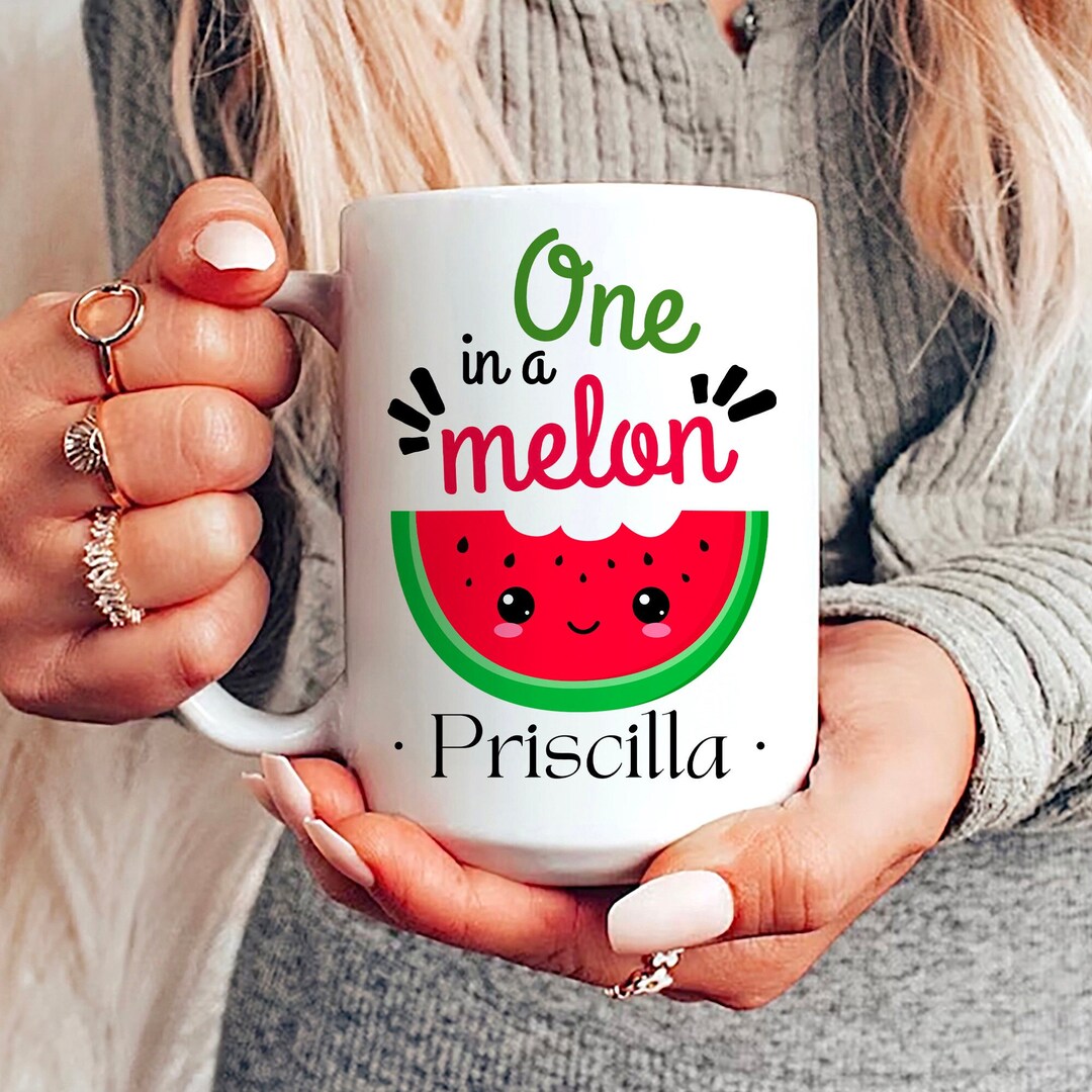 Watermelon Mug, Watermelon Gifts. Personalized Watermelon Ceramic Mug ...