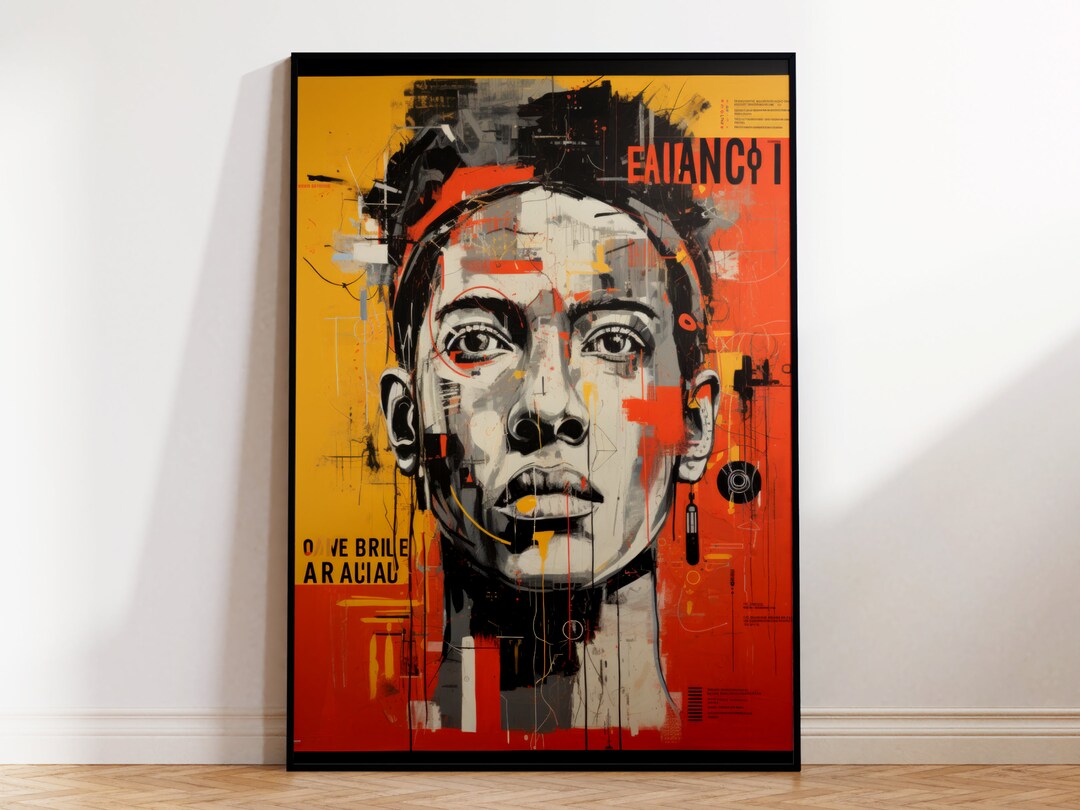 Jean Michel Basquiat Poster With or Without Frame Different Sizes ...
