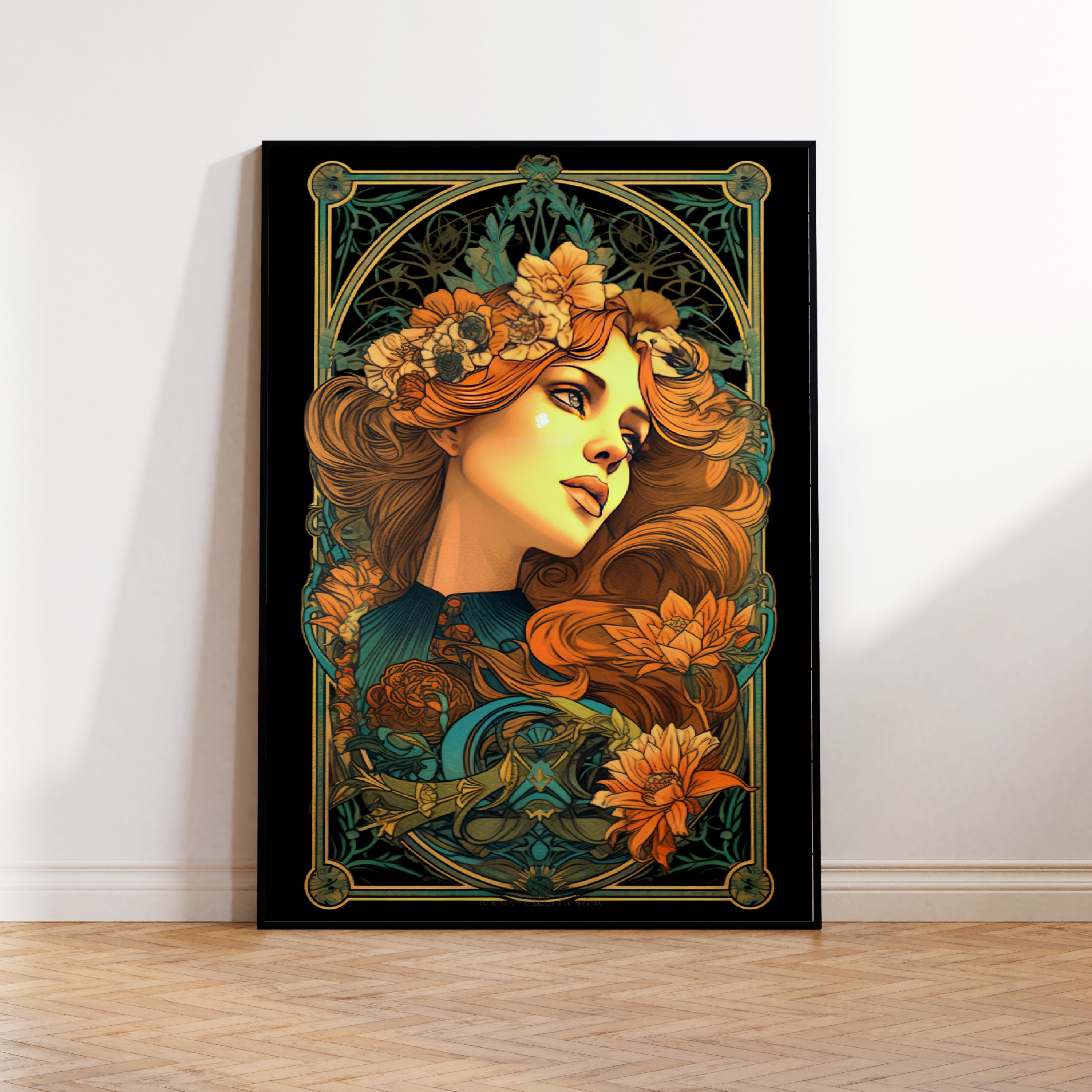 Modern Art Nouveau Posters