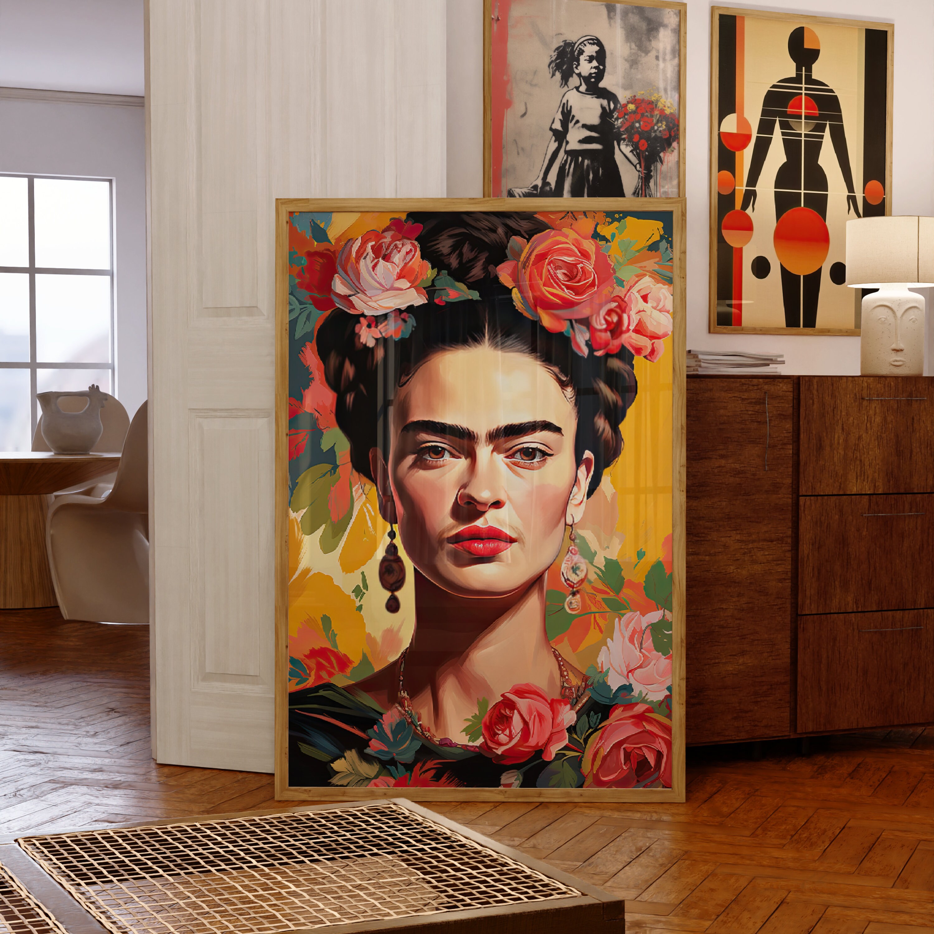 Frida Kahlo Poster Art Print Frida Kahlo With or Without Frame ...