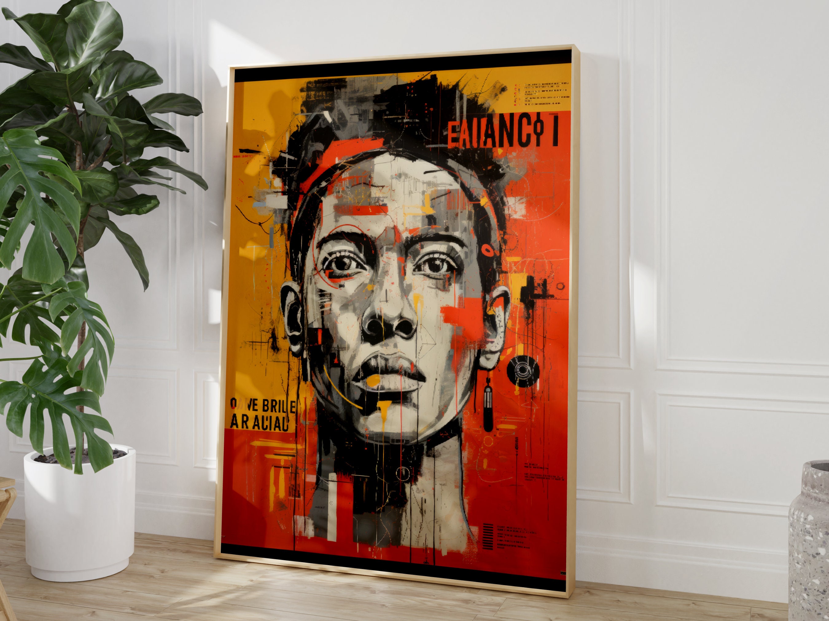 Jean Michel Basquiat Poster With or Without Frame Different Sizes ...