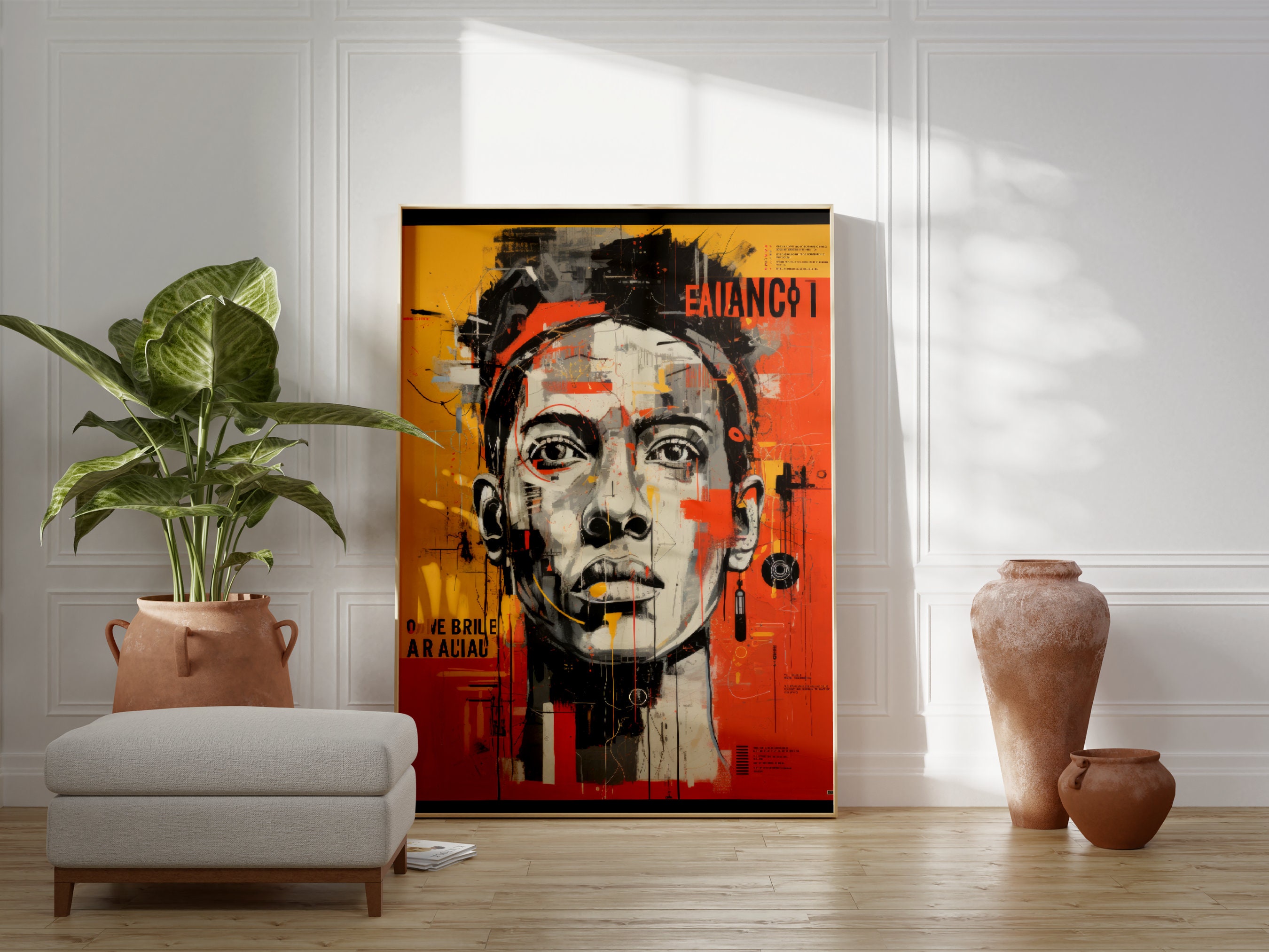 Jean Michel Basquiat Poster With or Without Frame Different Sizes ...