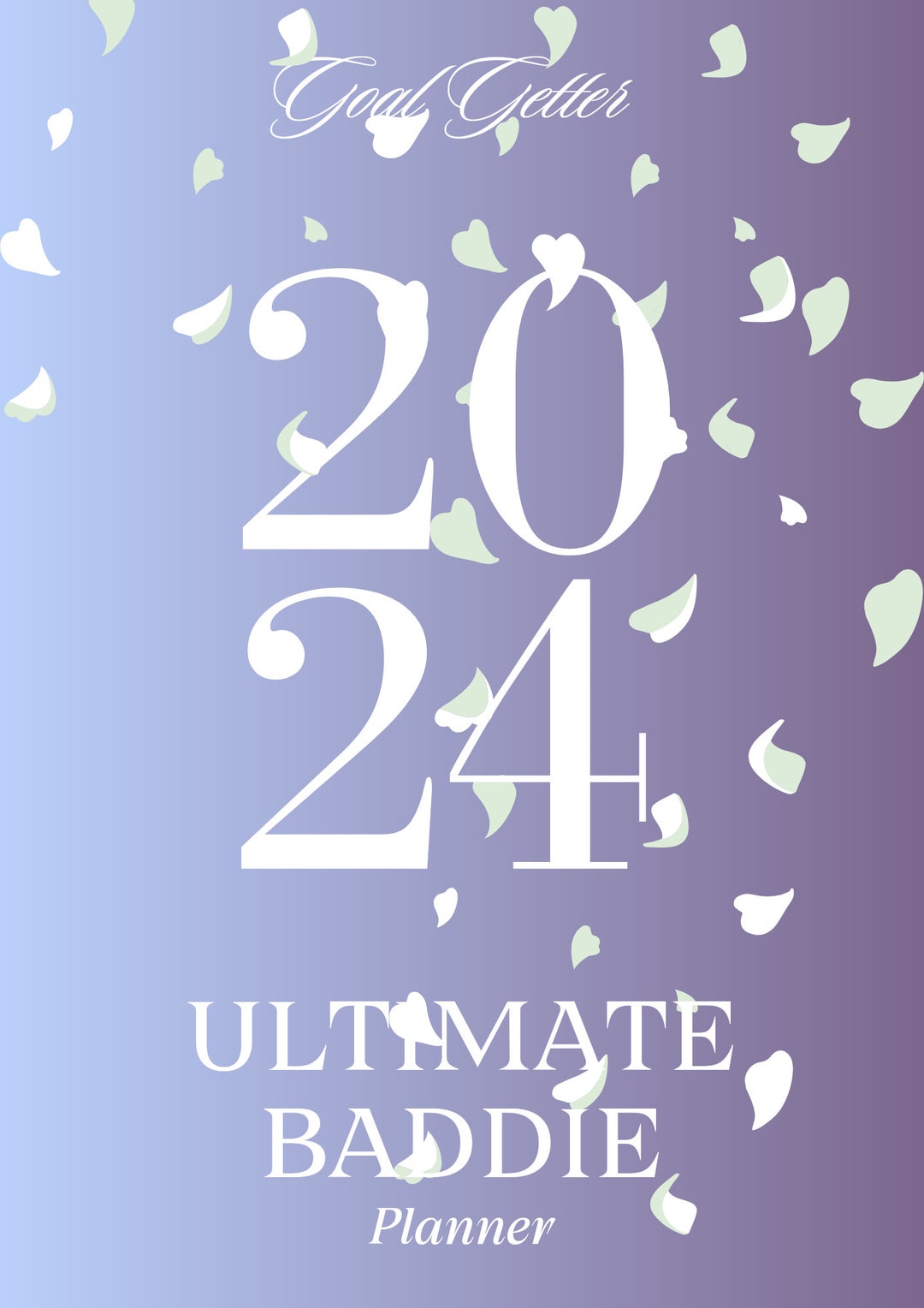 2024 Ultimate Baddie Planner for Creating the Best You 30 Page Study,errands,scheduling,personal ...