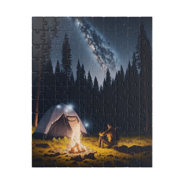 Campfire Puzzle - Etsy
