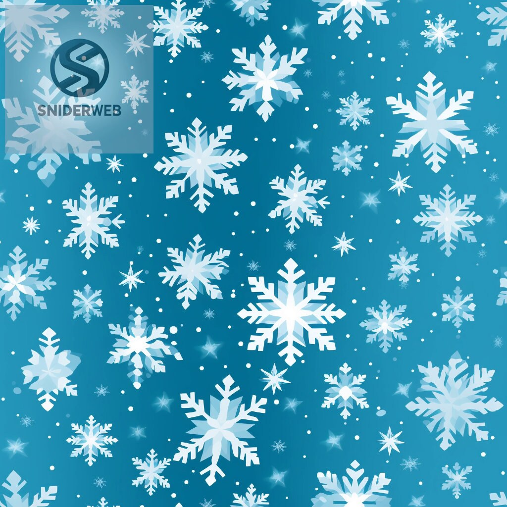 Winter Scenes Seamless Repeating Pattern: 3 Pngs - Etsy