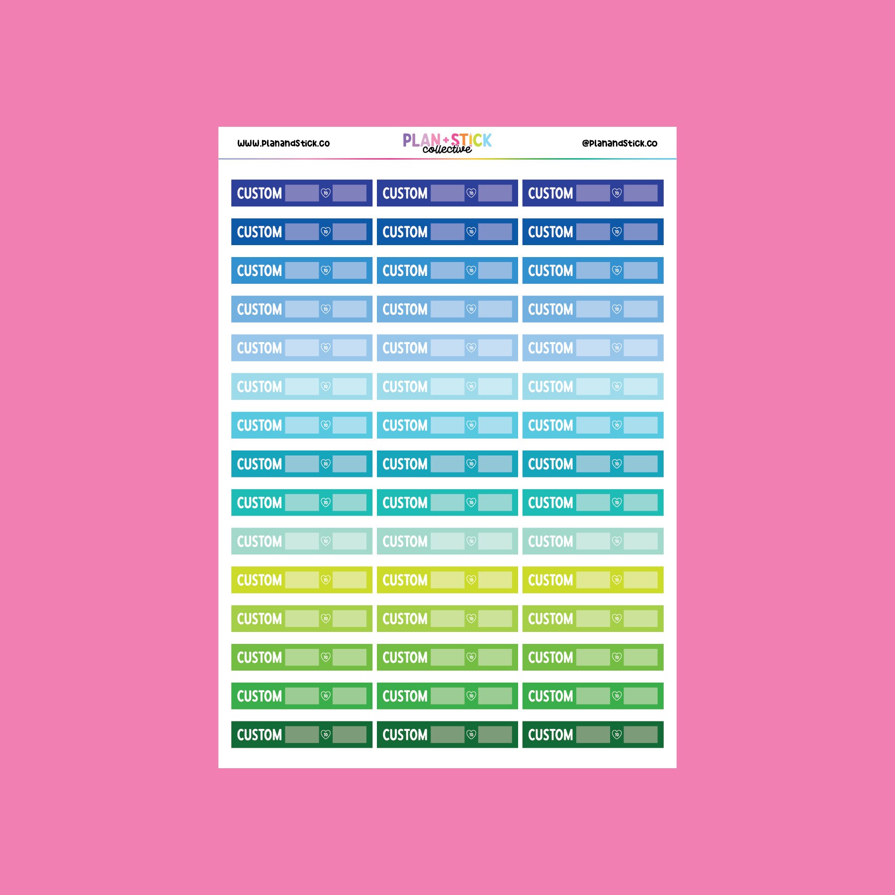 Custom Schedule Box Planner Stickers · Erin Condren Planner Stickers ...