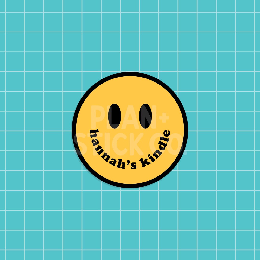 CUSTOM Kindle Sticker Your Name Kindle Sticker - Etsy