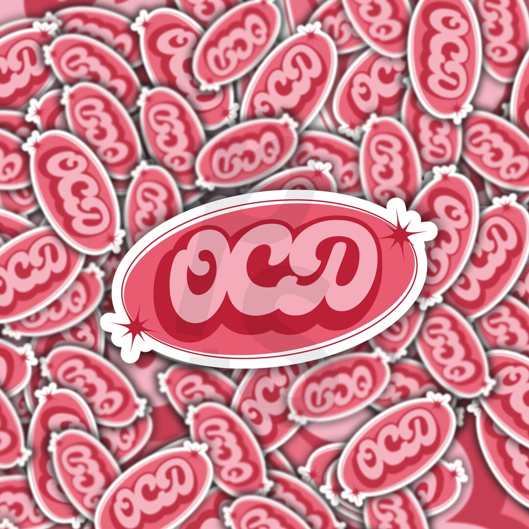 Ocd Awareness Sticker · Mental Health Sticker · Intrusive Thoughts ...