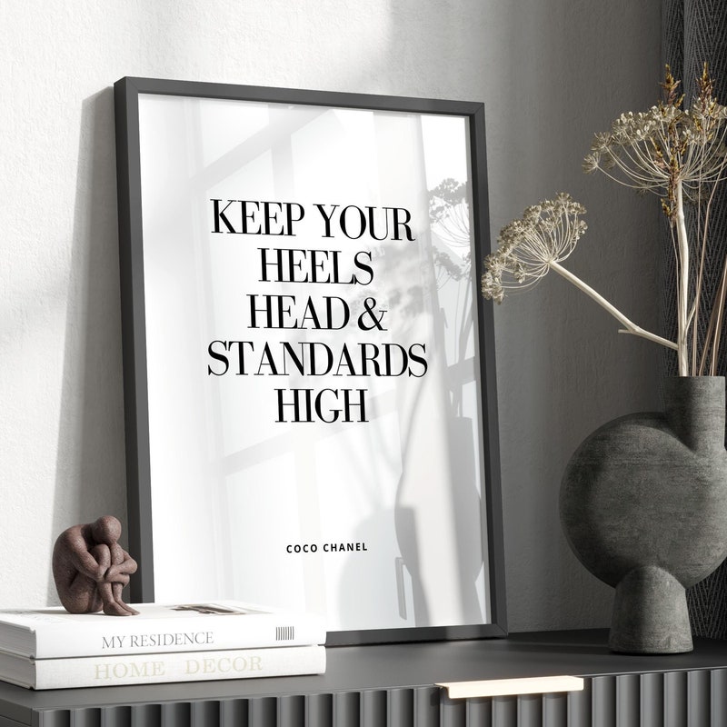 Coco Chanel Poster - Etsy