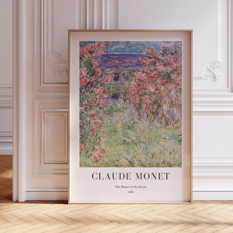 Monet Print - Etsy Australia