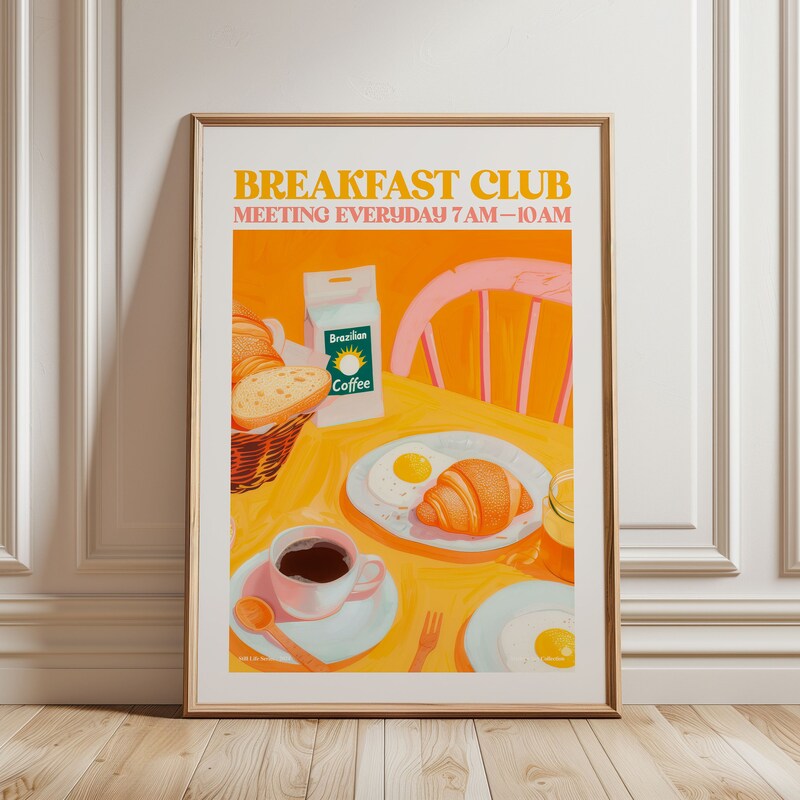 The Breakfast Club Poster - Etsy
