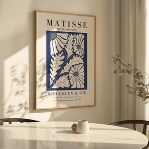 Set of 3 Henri Matisse Prints - Framed Wall Art - Mid Century Modern ...