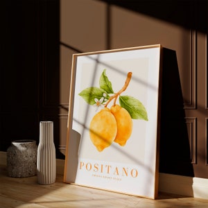 Lemon Print, Set of 2, Lemon Print Wall Art, Citrus Print, Lemon Branch ...