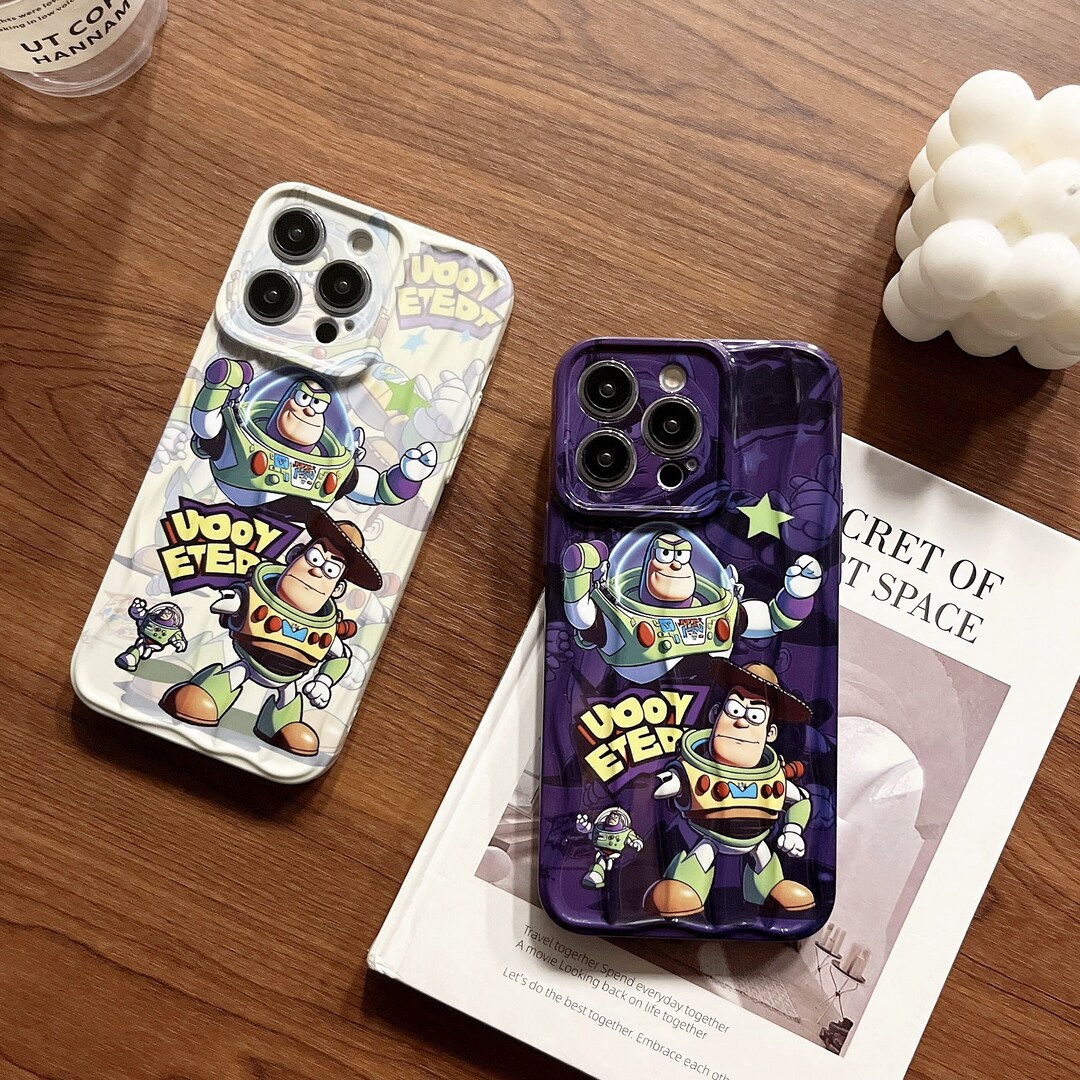 Disney Toy Story Buzz Lightyear Woody Cartoon Phone Case Cover - Etsy