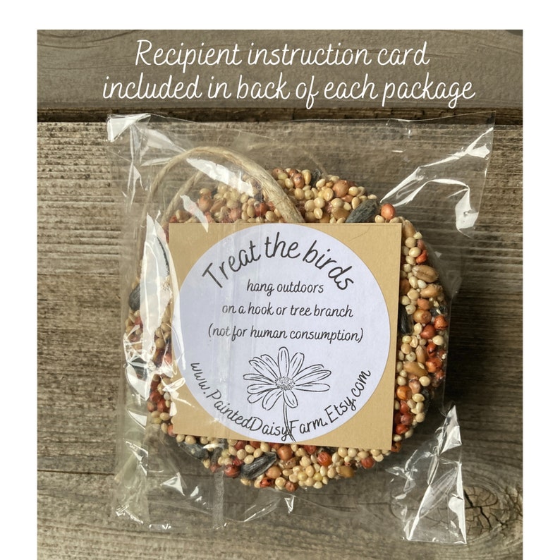 12 Wedding Favor Bird Seed Cakes | Bridal Shower Party Favor Gifts | Engagement Favor for Guests ...