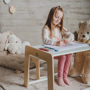 Montessori Table and Stools - Preschool Learning Furniture - Etsy