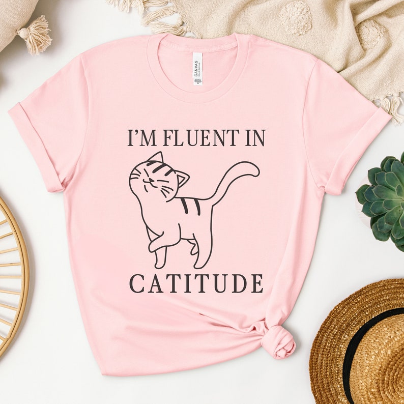 Funny Cat Meme T Shirt, Cat Lover Shirt, Funny Cat T-shirt, Catmom ...