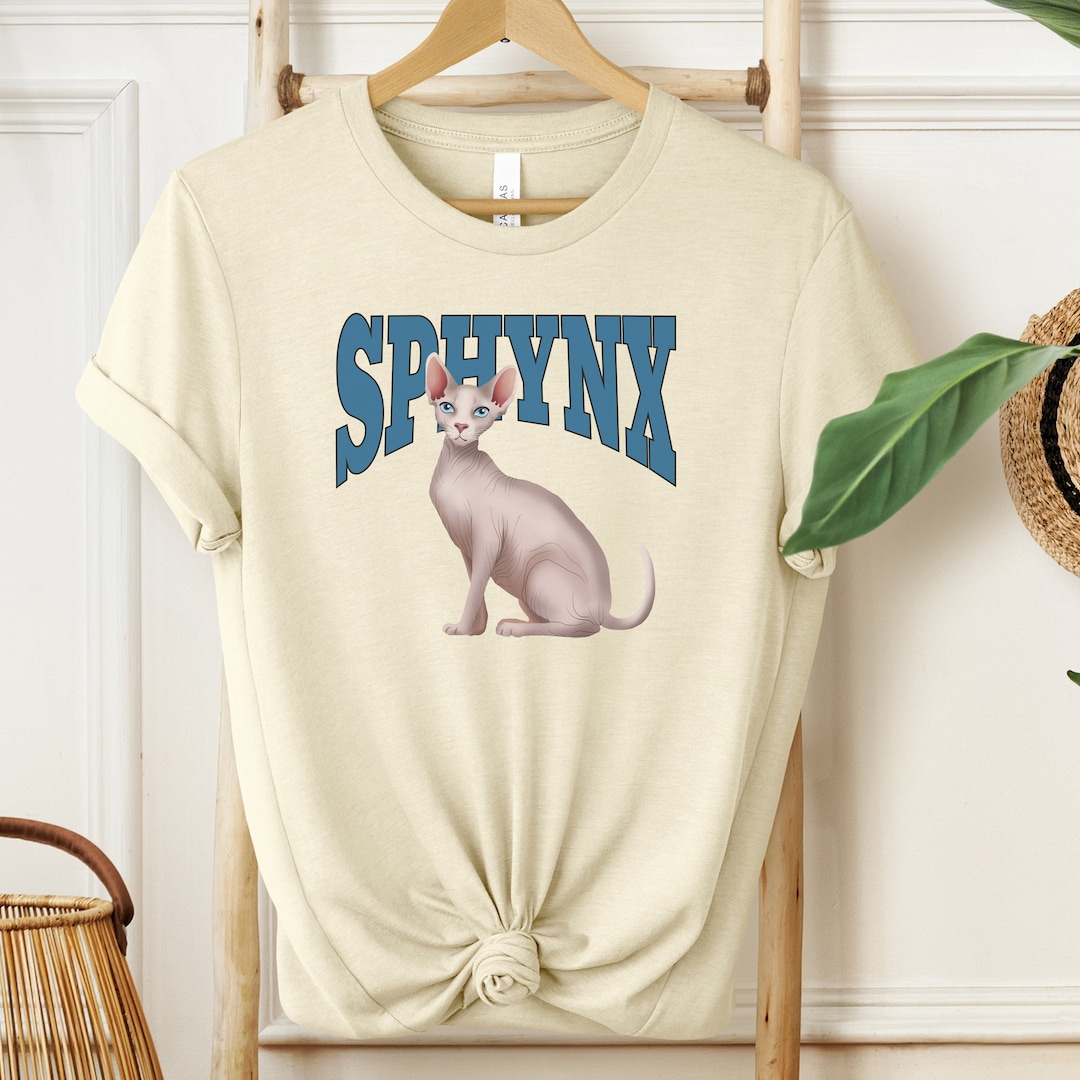 Custom Sphynx Cat Shirt With Breed or Name, Personalized Sphynx Mama ...