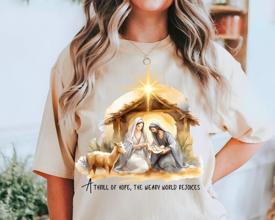 A Thrill of Hope Nativity Png, Christmas Png, Nativity Scene, True ...