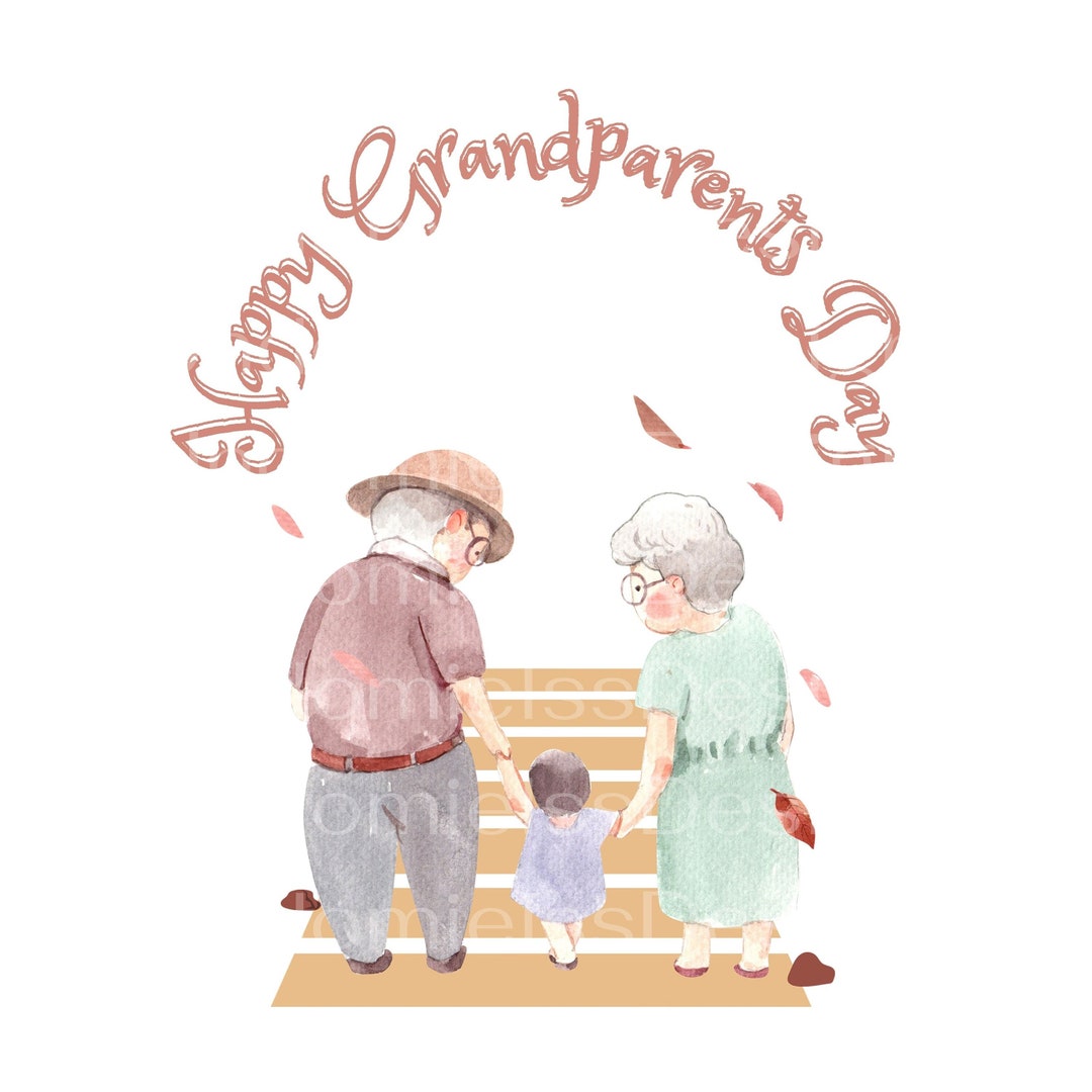 Happy Grandparents Day SVG PNG, Special Grandparents Gift, Grandparents ...