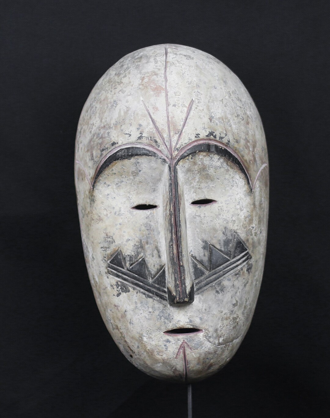 African Mask 1970 Circa - Congo. Lega Warega People. Bantù Wooden ...
