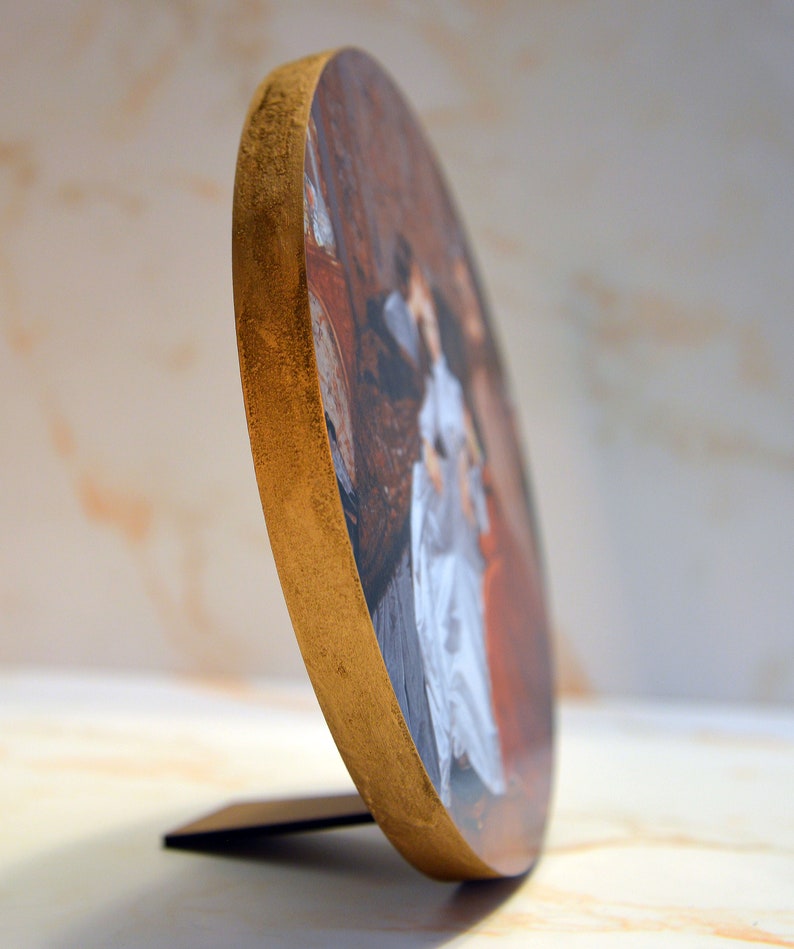 The Hesitant Fiancée by Auguste Toulmouche Wooden Wall Plaque - Etsy