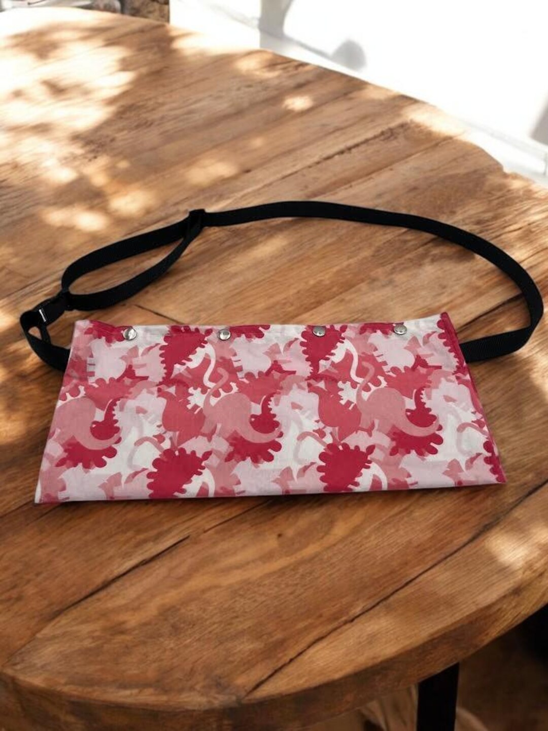 Bearded Dragon Sling Carrier, Pink Dinosaur Camouflage Theme, Reptile ...