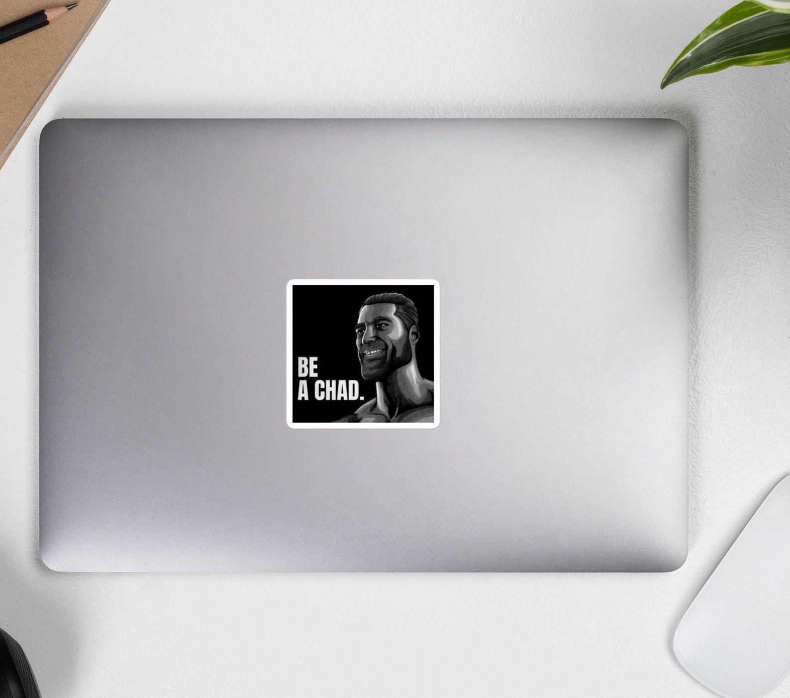 Giga Chad - Bubble-free Sticker - Etsy
