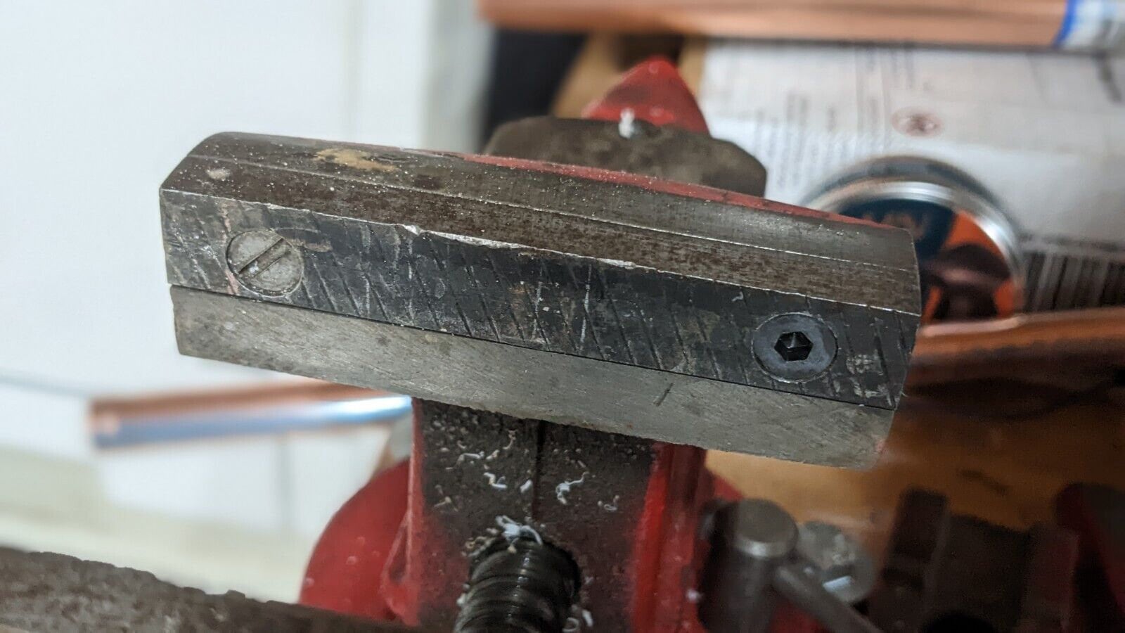 Vise Jaw Retainer Screws 1/4-20 Reed Columbian Wilton Morgan Craftsman ...