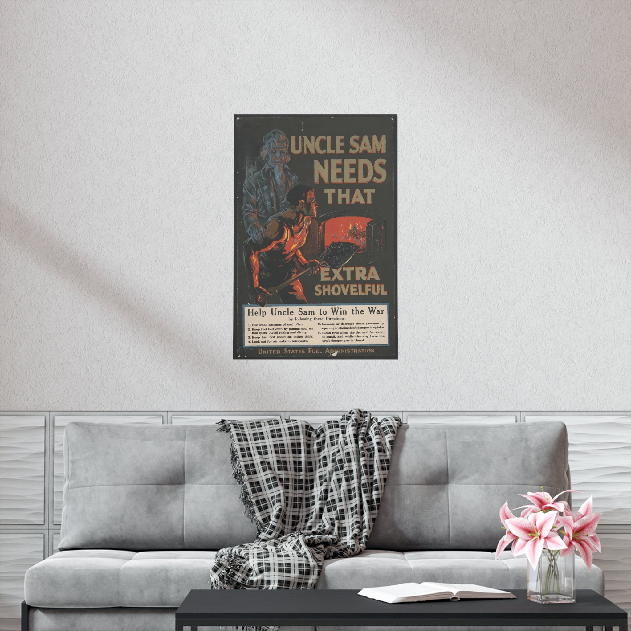 WW2 Propaganda Poster Uncle Sam - United States of America - War ...