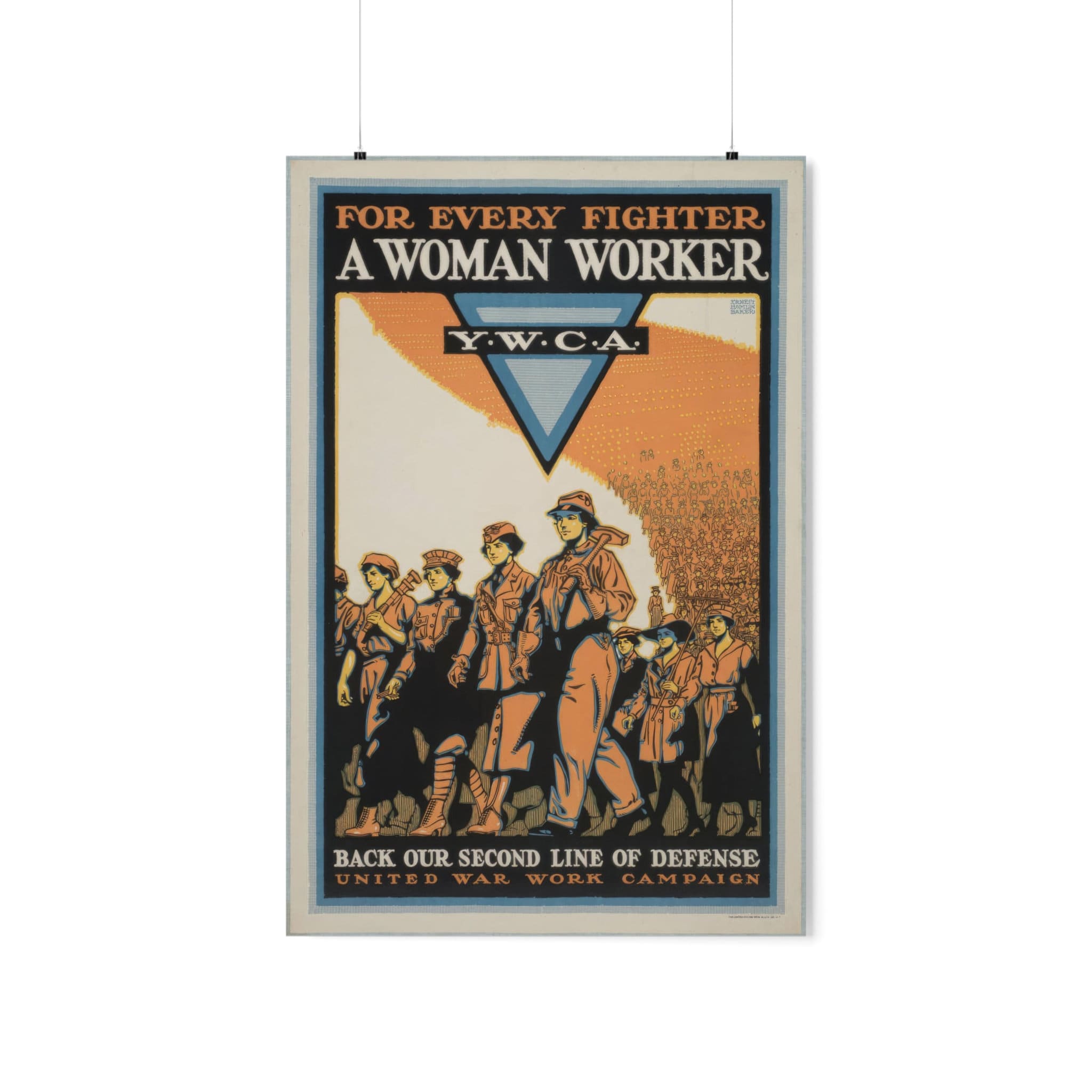 Ww1 For Every Fighter Fighter A Woman Worker United States Propaganda