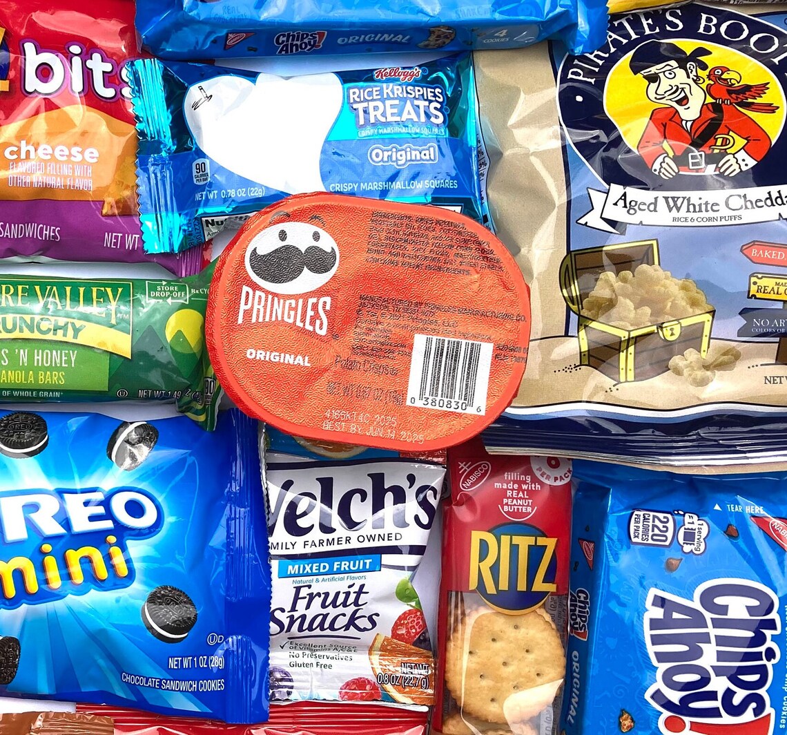 College Care Package Snacks for College Student Dorm Room Snacks Study ...