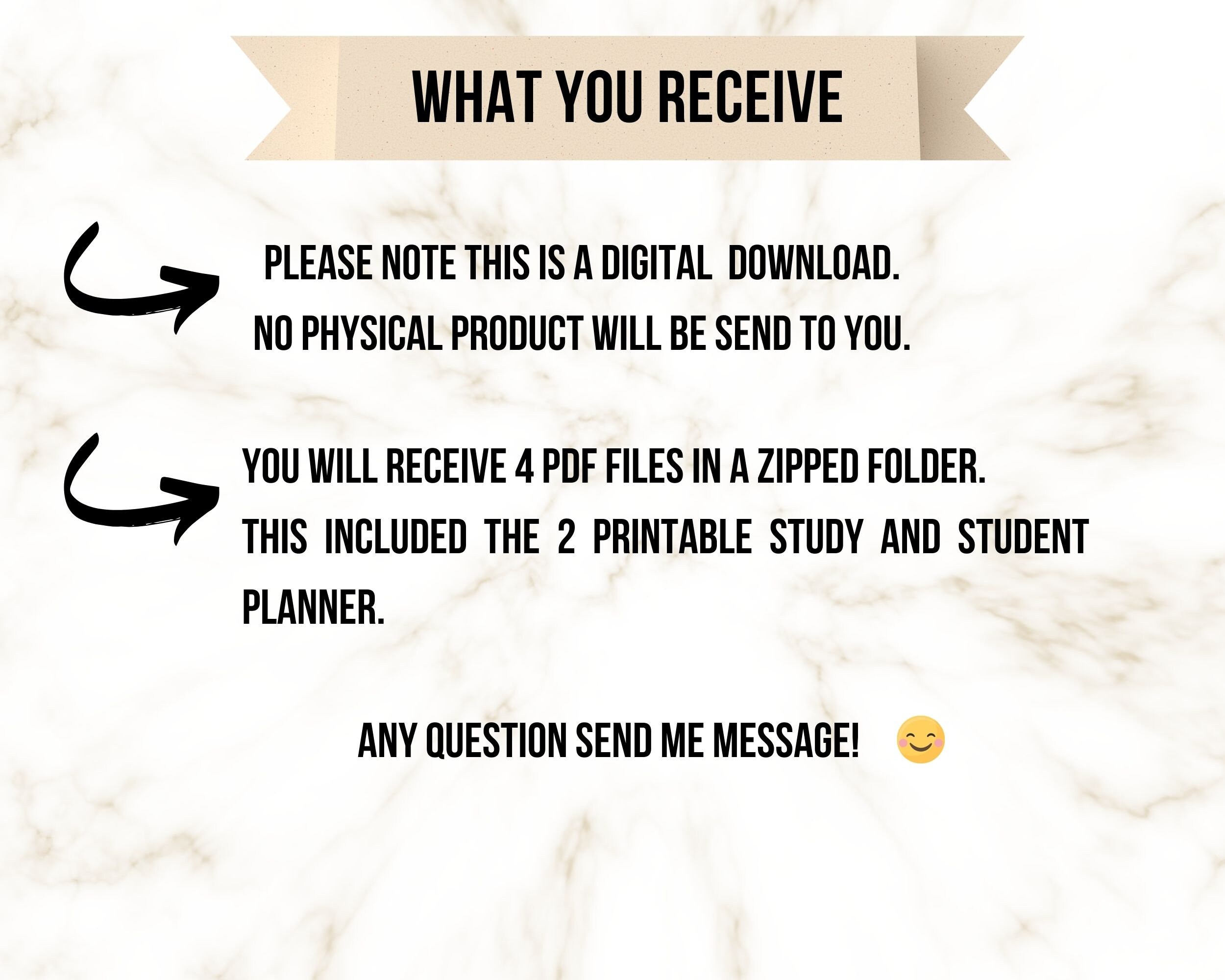 Study Planner Printable Study Planner Student Digital Planner Academy ...