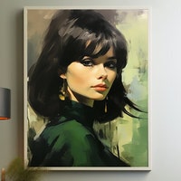 Chinese Girl. the Green Lady Print, Vladimir Grigoryevich Tretchikoff ...