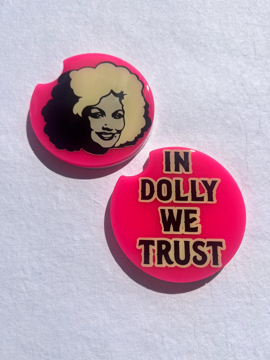Dolly Parton Car Coaster Set - Etsy