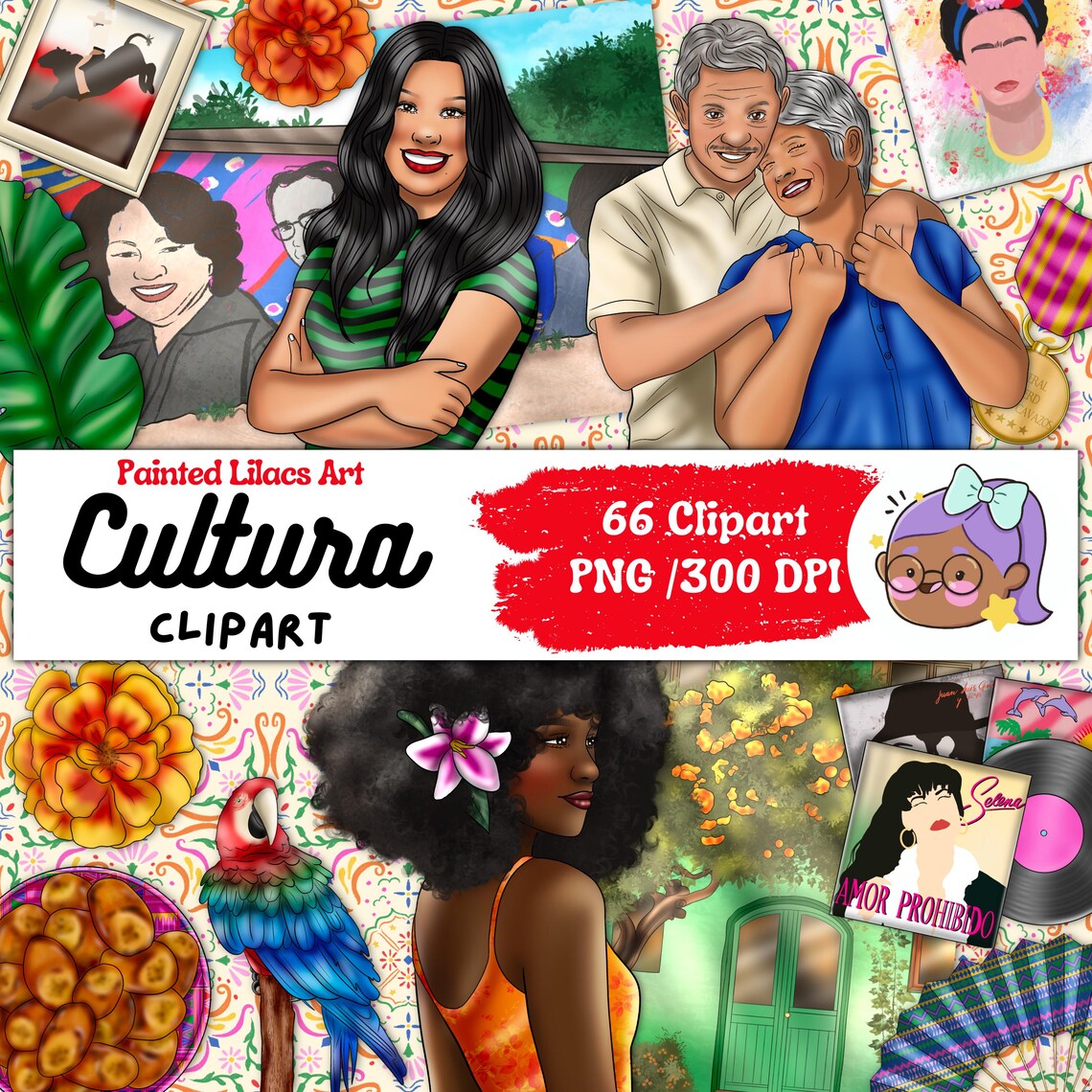 Cultura Clipart/hispanic-latinx Heritage Month Clipart/latinx Clipart ...