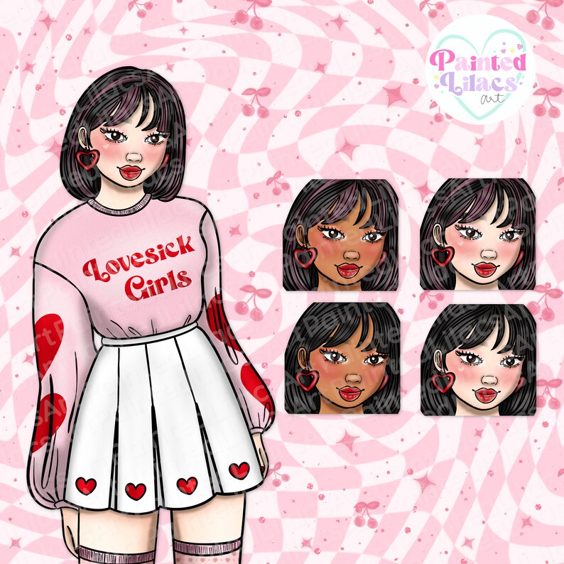 Lovesick Clipart - Etsy