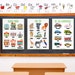 Irish Vocabulary Classroom Posters- Aesthetic Posters for Basic Words ...