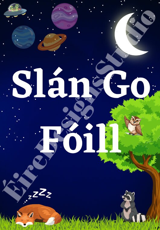 Irish Language Greeting Posters Classroom Decor Learning as - Etsy