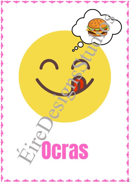 Irish Vocabulary Classroom Posters Aesthetic Posters for - Etsy