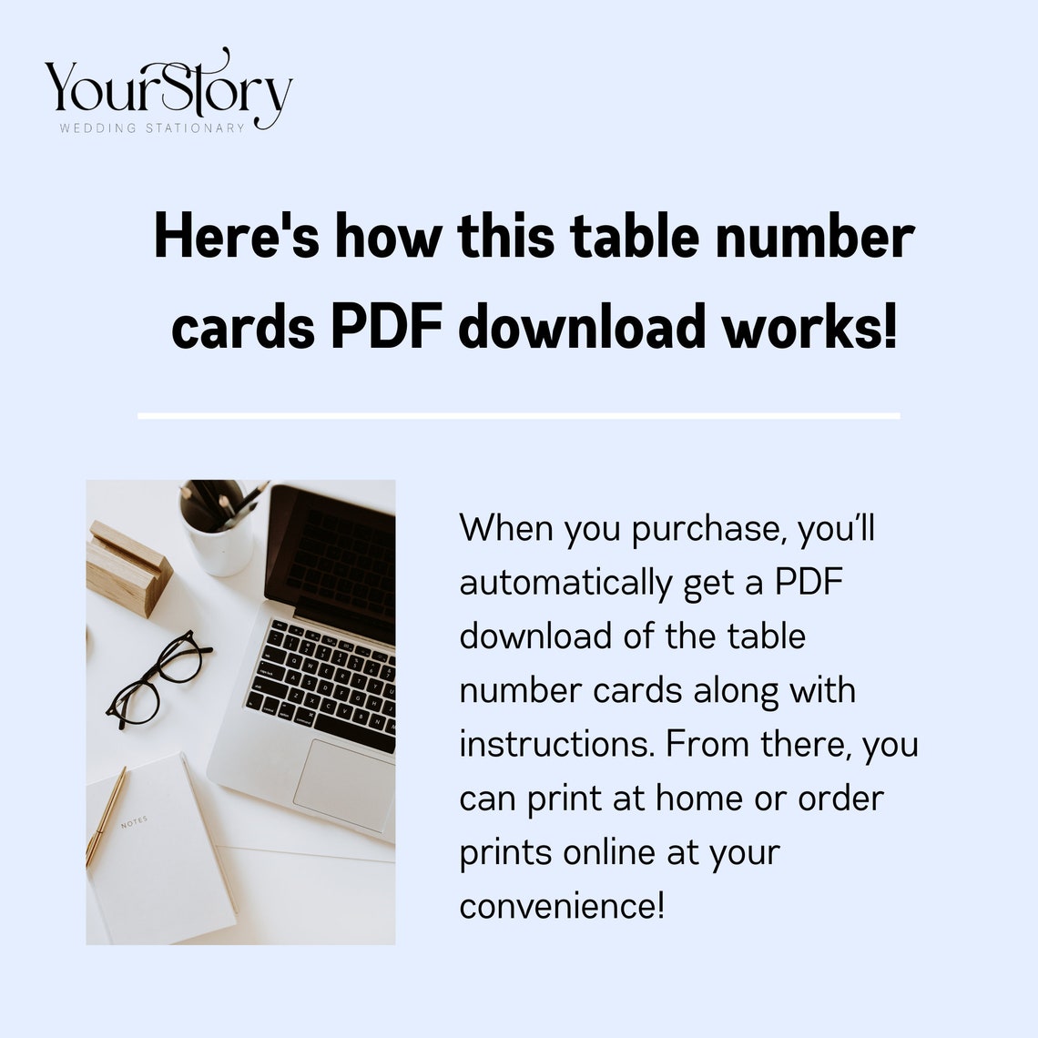 Light Blue Printable Wedding Table Number Cards, 5x7 Blue Boho Table ...