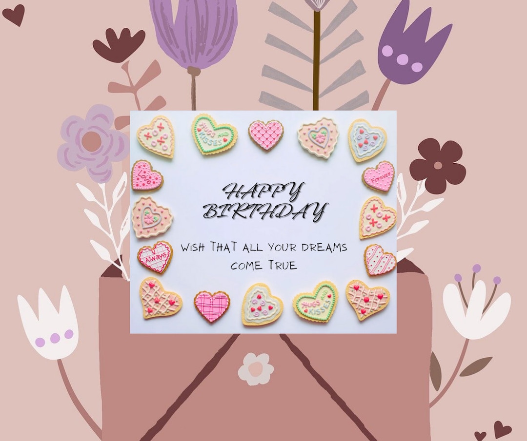 Digital Birthday Gift Card, Printable Birthday Card, Instant Download ...