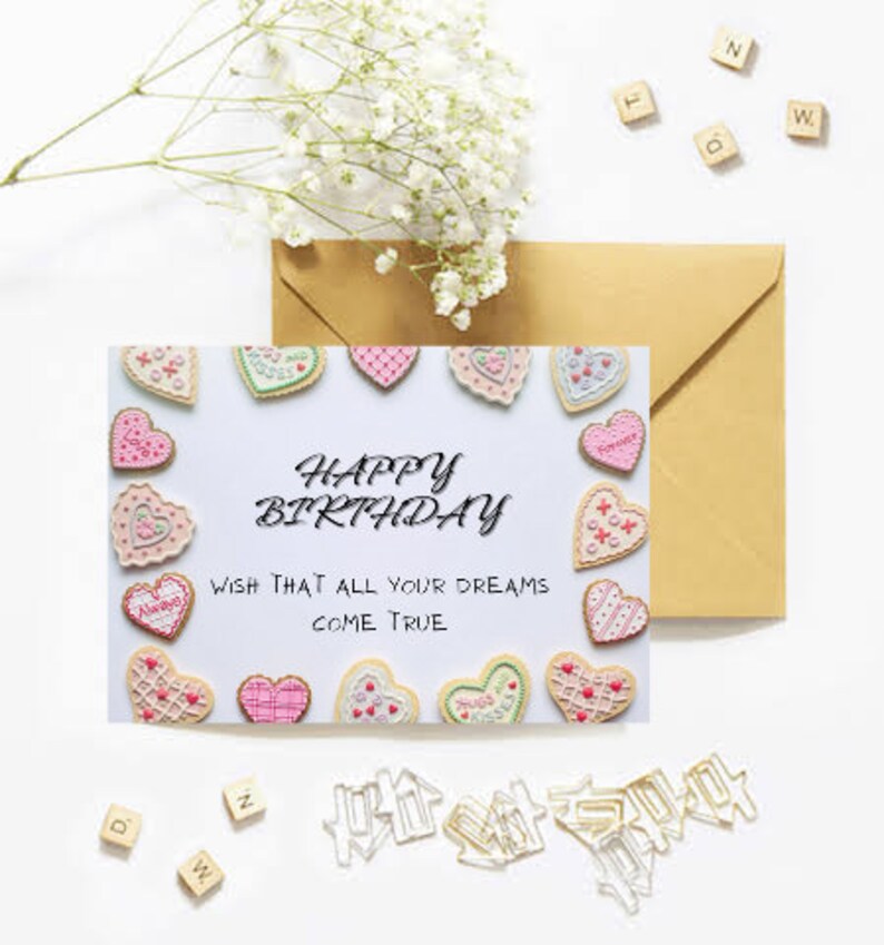 Digital Birthday Gift Card, Printable Birthday Card, Instant Download ...
