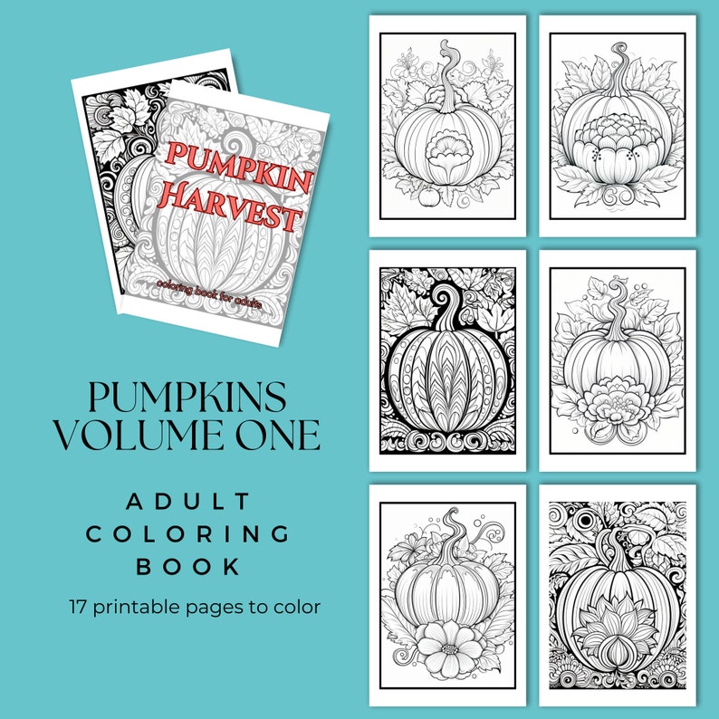 Ultimate Halloween Printable Coloring Book Bundle - Etsy