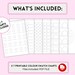 Ultimate Colour Chart Bundle, 7 Printable A4 Colour Charts. Colour ...