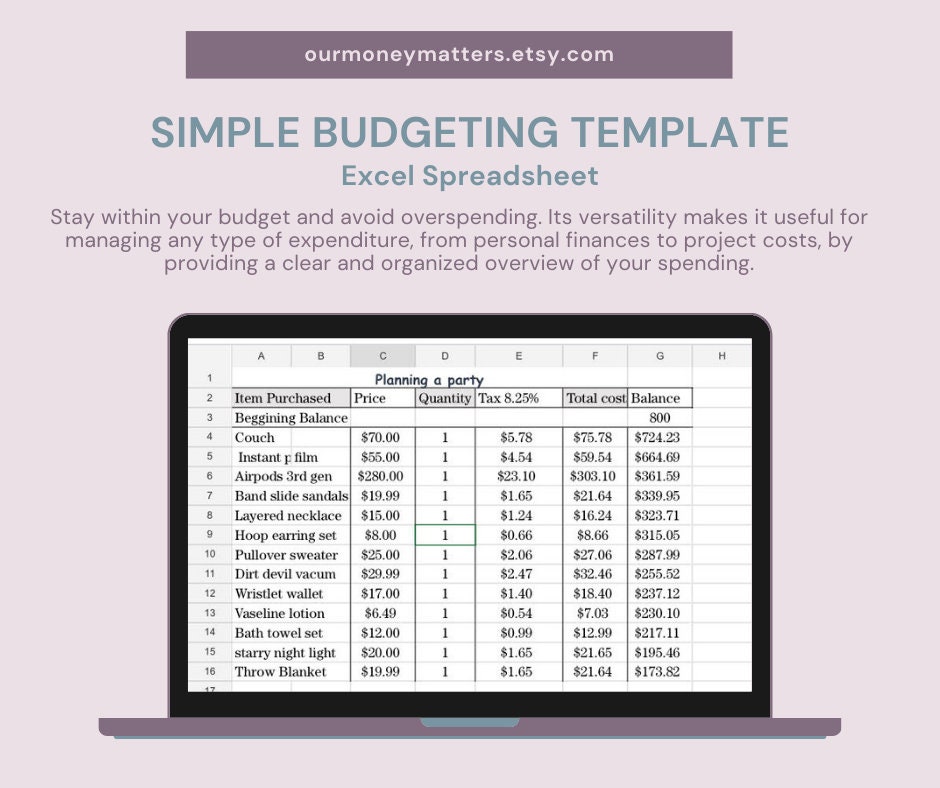 Excel Ultimate Budget and Finance Tracker Budget Spreadsheet Saving ...