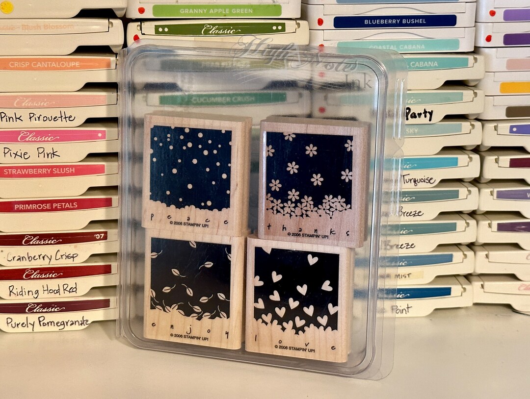Stampin' Up! Gently Falling Stamp Set (retired) - Etsy
