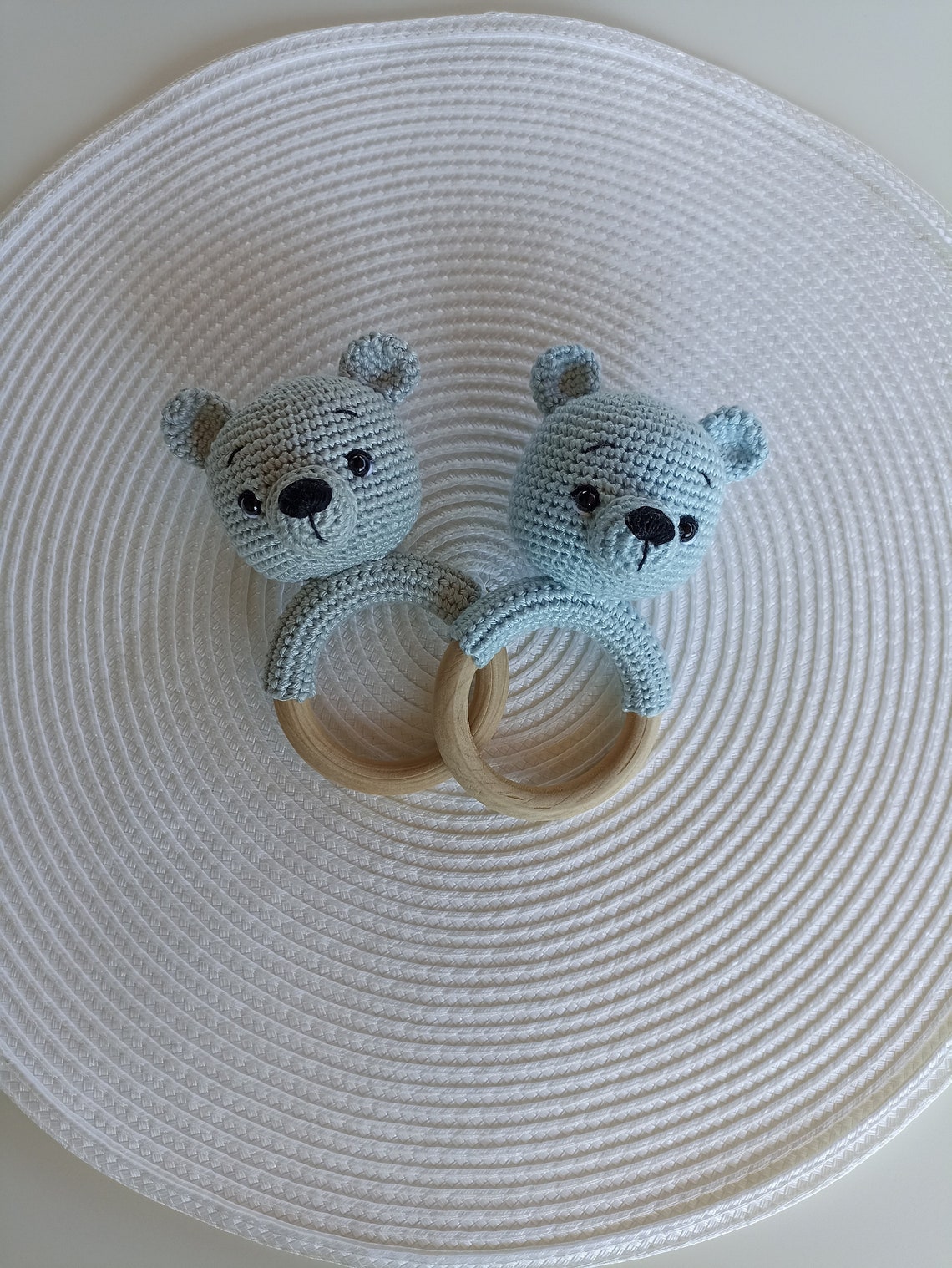 Crochet Pattern the Bear Rattle, Amigurumi ENG - Etsy