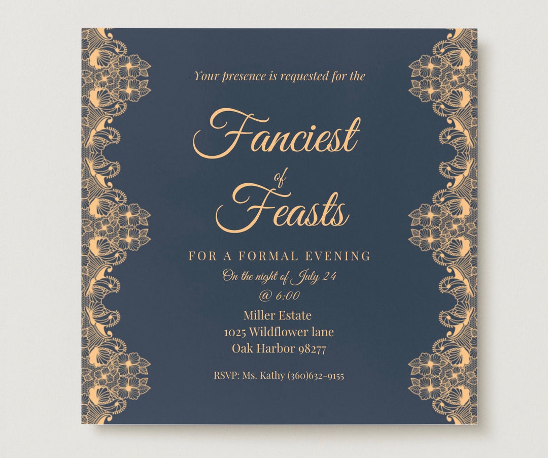 Fancy Invite - Etsy