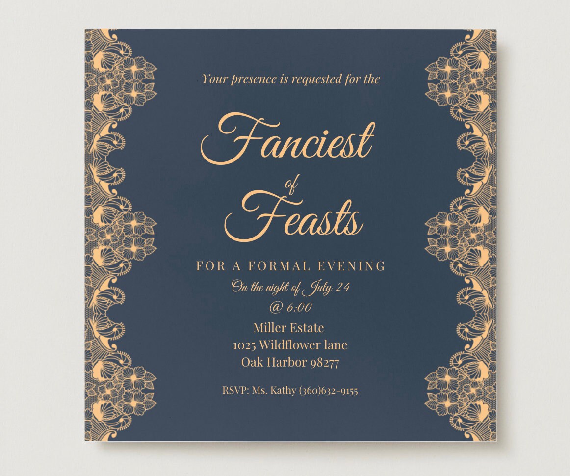 Fancy Invite - Etsy